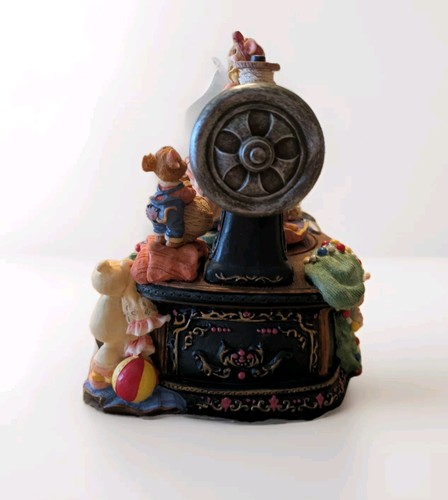 Collectible Sewing Machine Mice Music Box Whimsacle Cottagecore | eBay