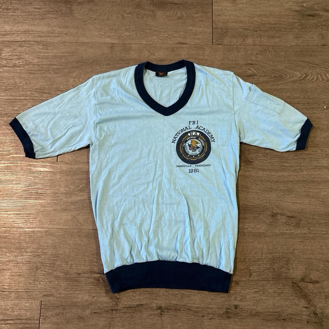 True Vintage FBI National Academy 1981 Shirt Medium R… - Gem