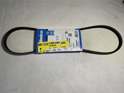 2016-2023 CAMARO 6.2 A/C COMPRESSOR SERPENTINE BELT NEW GM # 12685983 ...