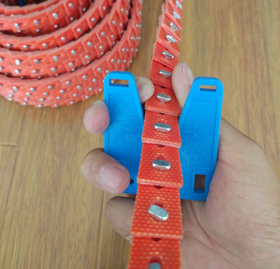 Power Twist Drive T-Nut Belt adjustable Link V-Belt A13/4L,1/2" 1FT/5FT ...