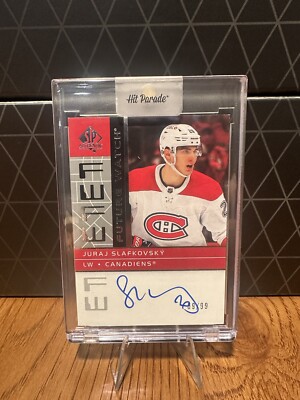 2022 Juraj Slafkovsky Future Watch Auto Retro /99 Rookie RC FWA SP ...