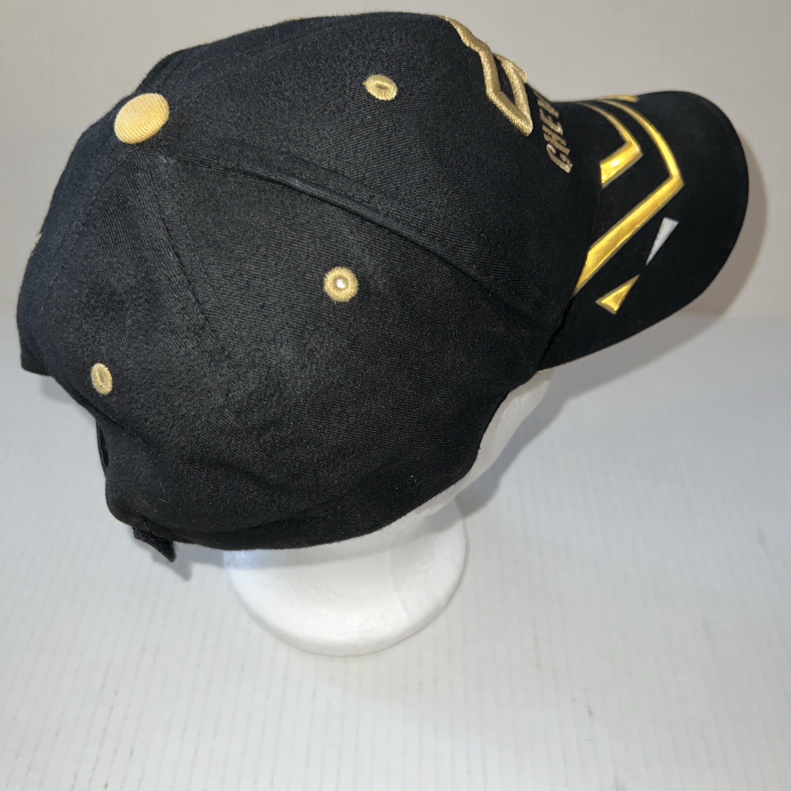 Vintage Checkered Flag Chevy Trucks Black /Gold/Brown… - Gem