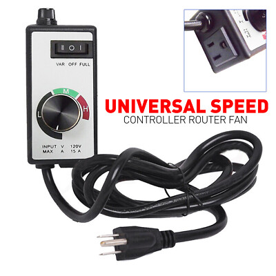 Industrial Automation, Control - Router Speed Control