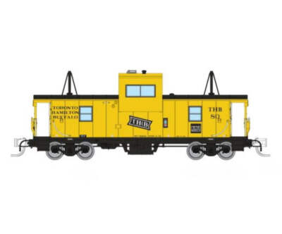 Rapido Trains 510022 N Scale Angus Shops Wide Vision Caboose TH&B 82 ...