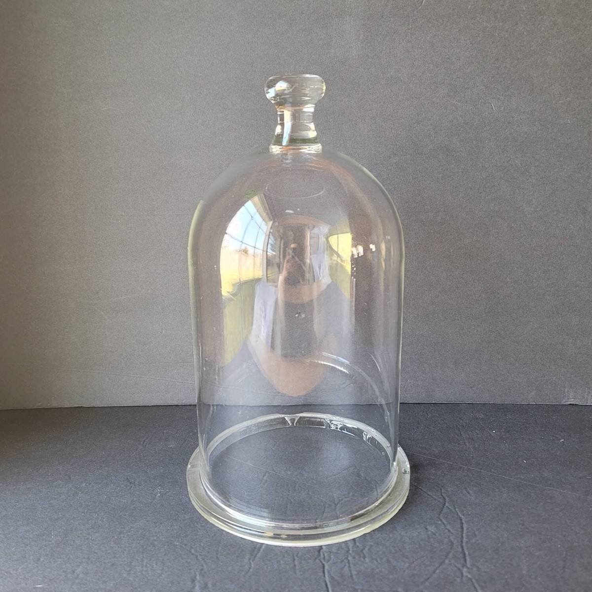 Glass Jar Bell From Top