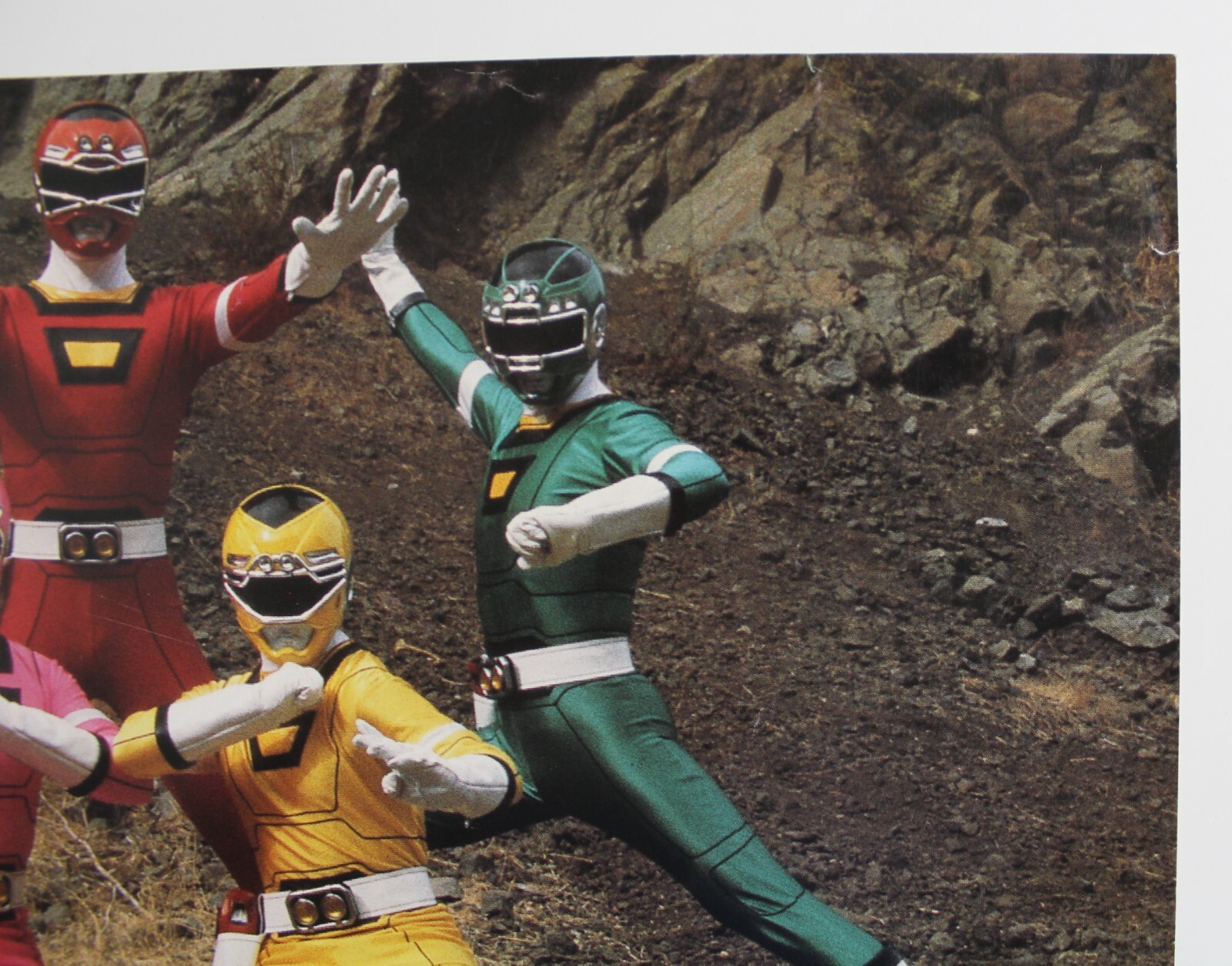 1997 TURBO: A POWER RANGERS MOVIE Lobby Card Spanish Vintage Saban ...