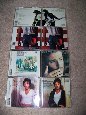 Lot 4 Bruce Springsteen CDs Born To Run, Born in The U.S.A., Darkness ...