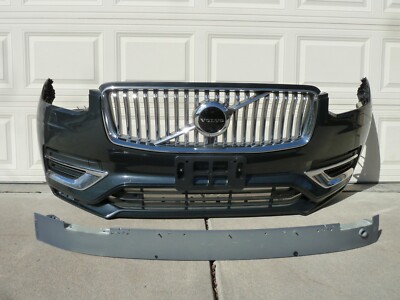 Complete 2003 Volvo XC90 Front Bumper Cover Skin Facia Sensors Lights ...