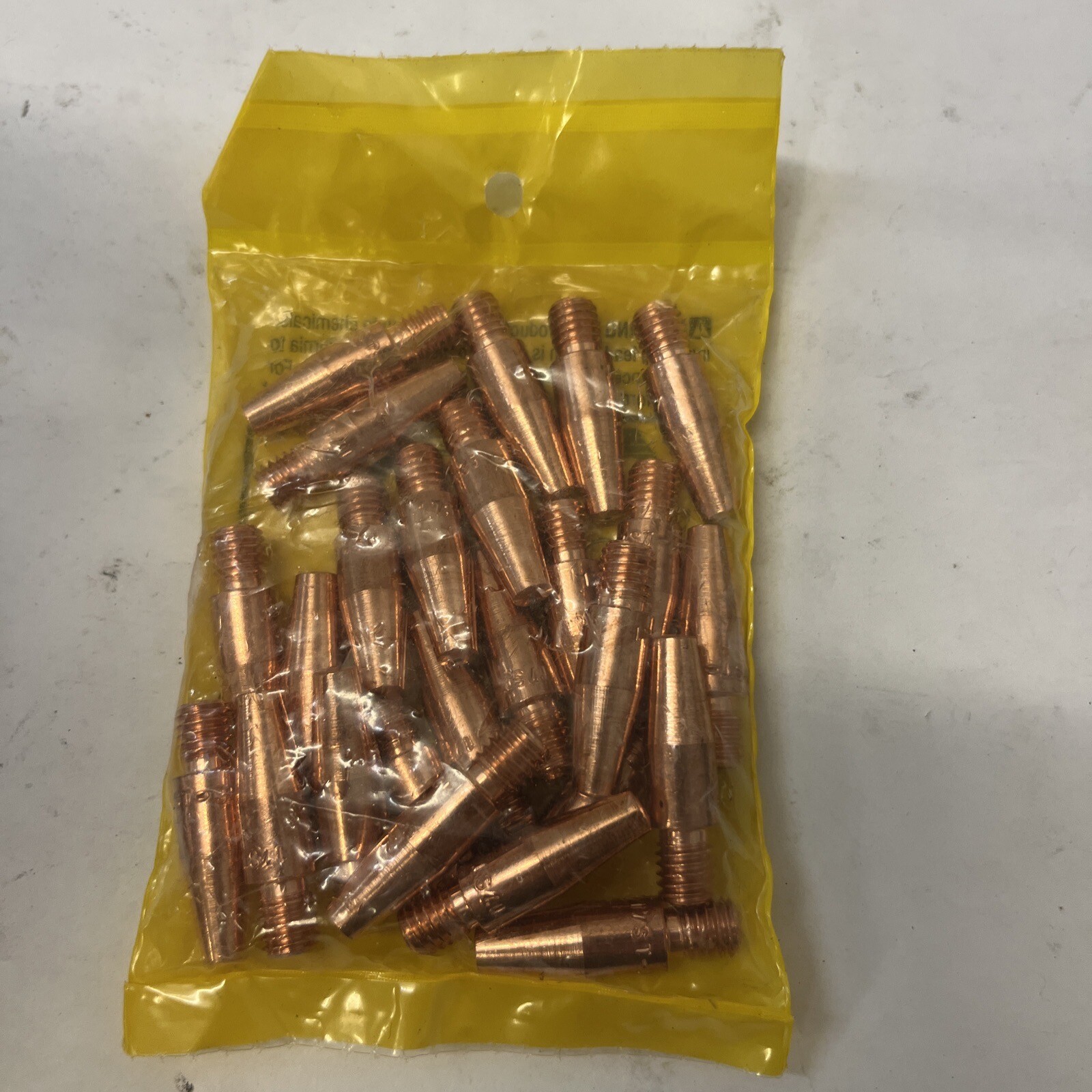 PROFAX 17ST.35 TAPERED CONTACT TIP .035 ( PACK OF 49 ) for sale online ...