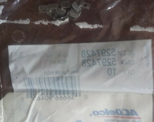 GM New In Sealed (10) Pack OEM Multipurpose Harness Clip Connectors ...