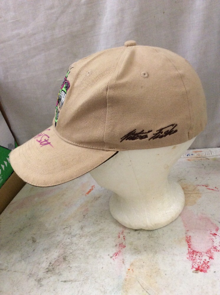 Vintage trucker hat baseball cap NHRA Racing Nitro Fish Signed ...