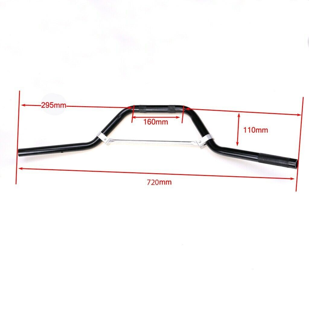 Aluminum 22mm Handlebars For 50 110cc 125cc 70 140cc PIT Dirt Bike ATV ...