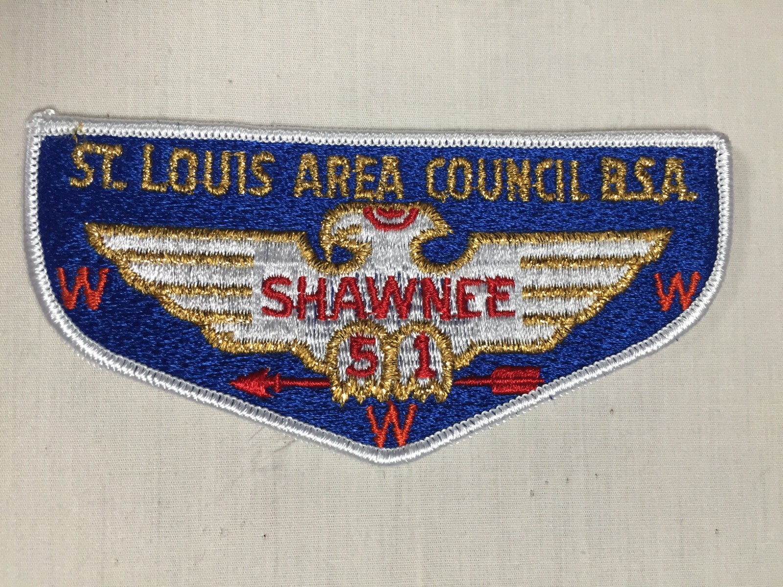 Shawnee OA Lodge 51 rounded edge Flap BSA Patch | eBay