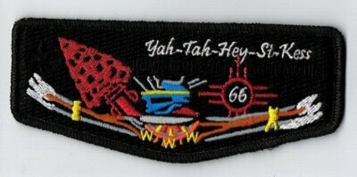 Boy Scout OA 66 Yah-Tah-Hey-Si-Kess Lodge 2008 National Chief Black ...