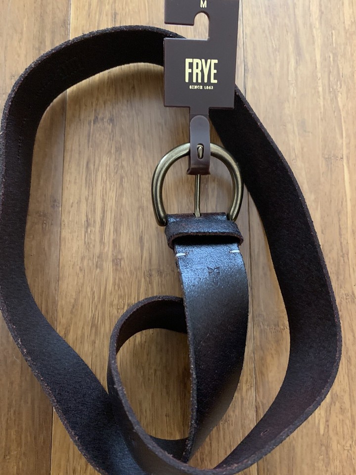 FRYE BELT Women Medium $148 Value Genuine Leather For Your impeccable ...
