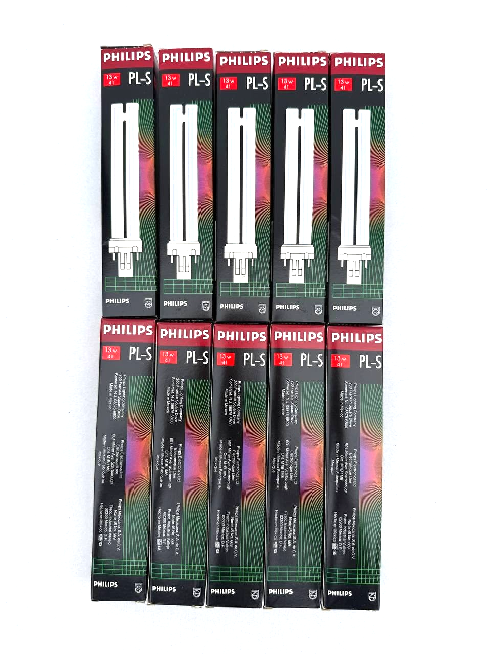 Lot of 10 Philips PL-S 13W/41 Compact Fluorescent Lamp | eBay