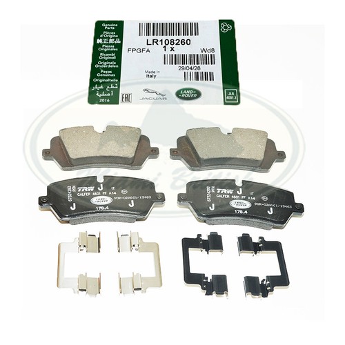 LAND ROVER REAR BREAK PAD SET RANGE 13-16 RR SPORT 14-16 LR108260 OEM ...