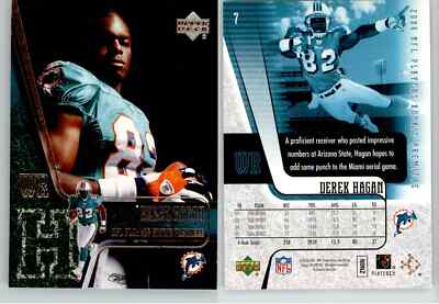 Derek Hagan 2006 Upper Deck Rookie Premiere #7 Arizona St Dolphins RC ...