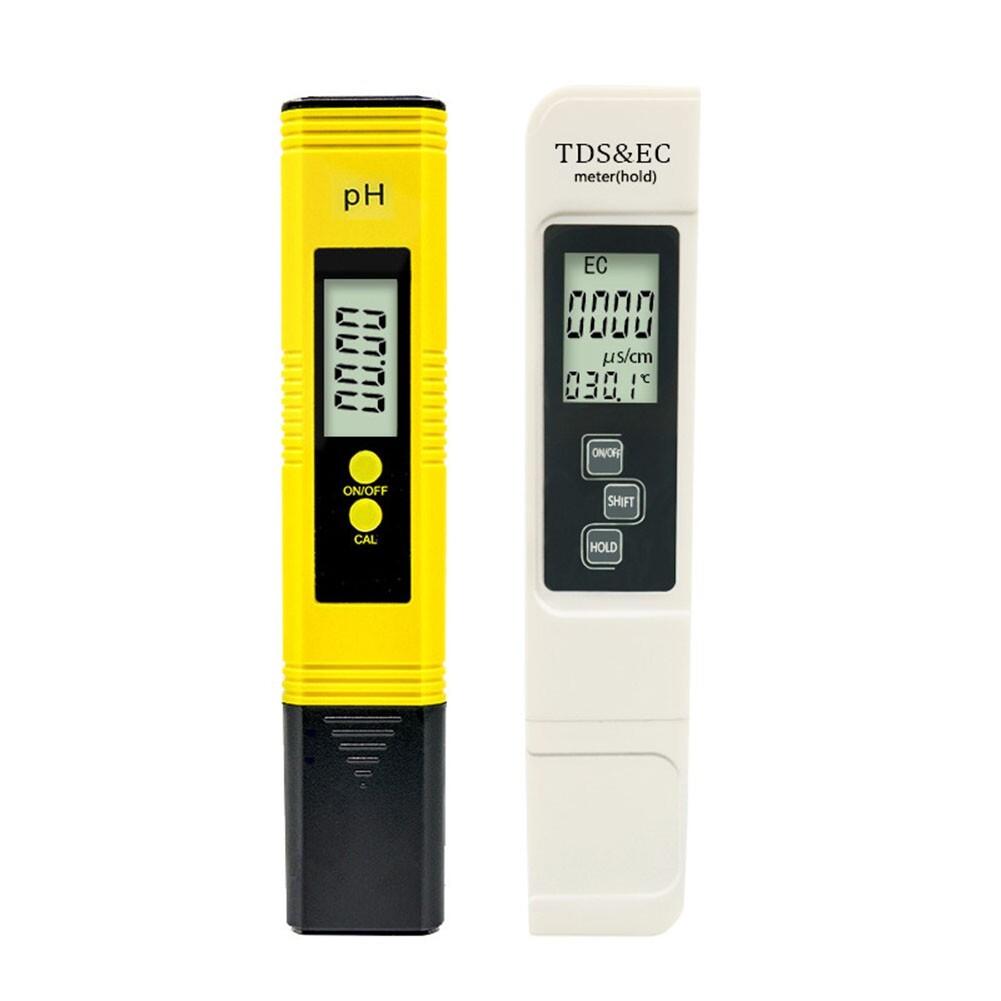 Portable PH Meter & EC Meter for Water Quality Testing Durable and ...