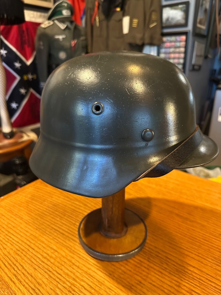 Sauerland Freikorps Helmet - Converted from German Beaded Luftschutz ...