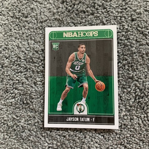 Jason Tatum 2017-18 Panini NBA Hoops Rookie Card - HOT CARD!! BOSTON ...