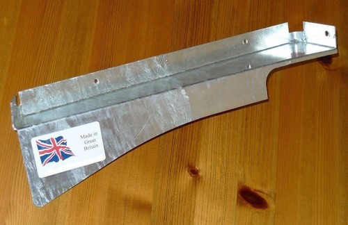 Galvanized LHS Inner Wing Splash Panel 330443 Land Rover Series 2 2a S3 ...