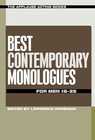 Best Contemporary Monologues for Men 18-35 9781480369610 | eBay