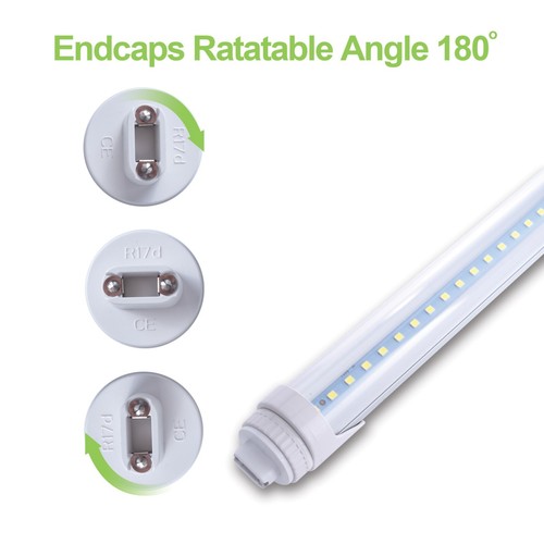 4FT LED Tube Light Bulb 24W F48T12/CW/HO T8 Fluorescent Vending Cooler ...