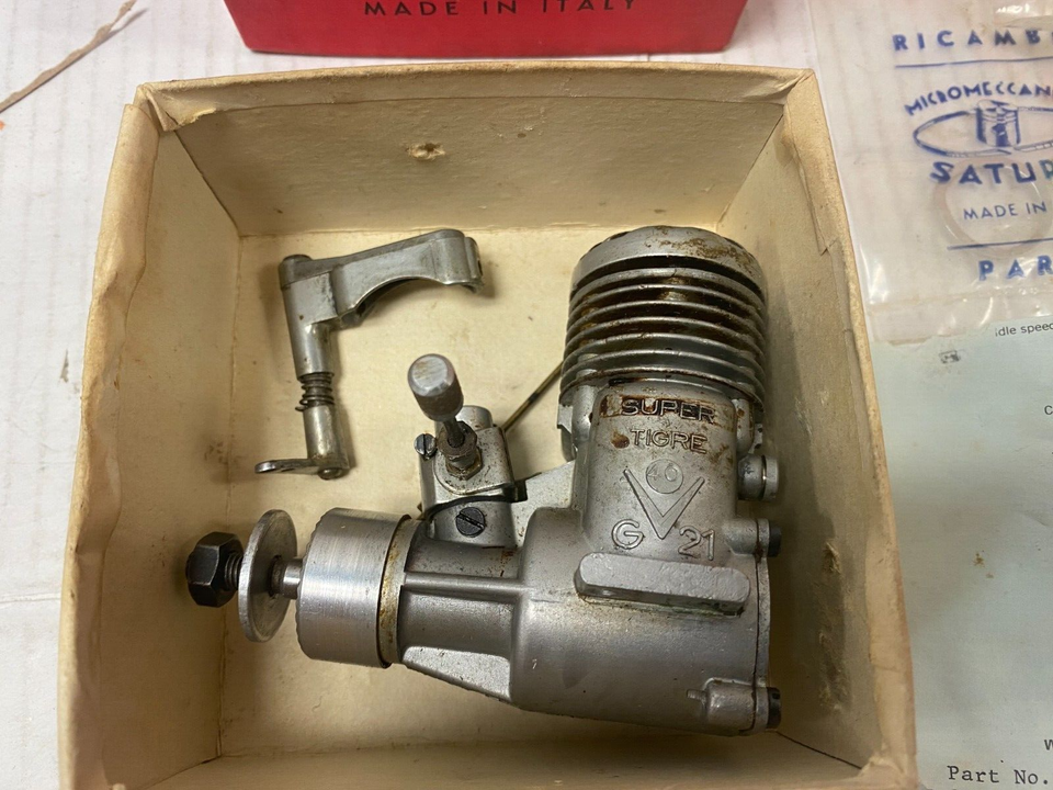 Super Tigre G21/40 Ring RC Engine Made In Italy | eBay