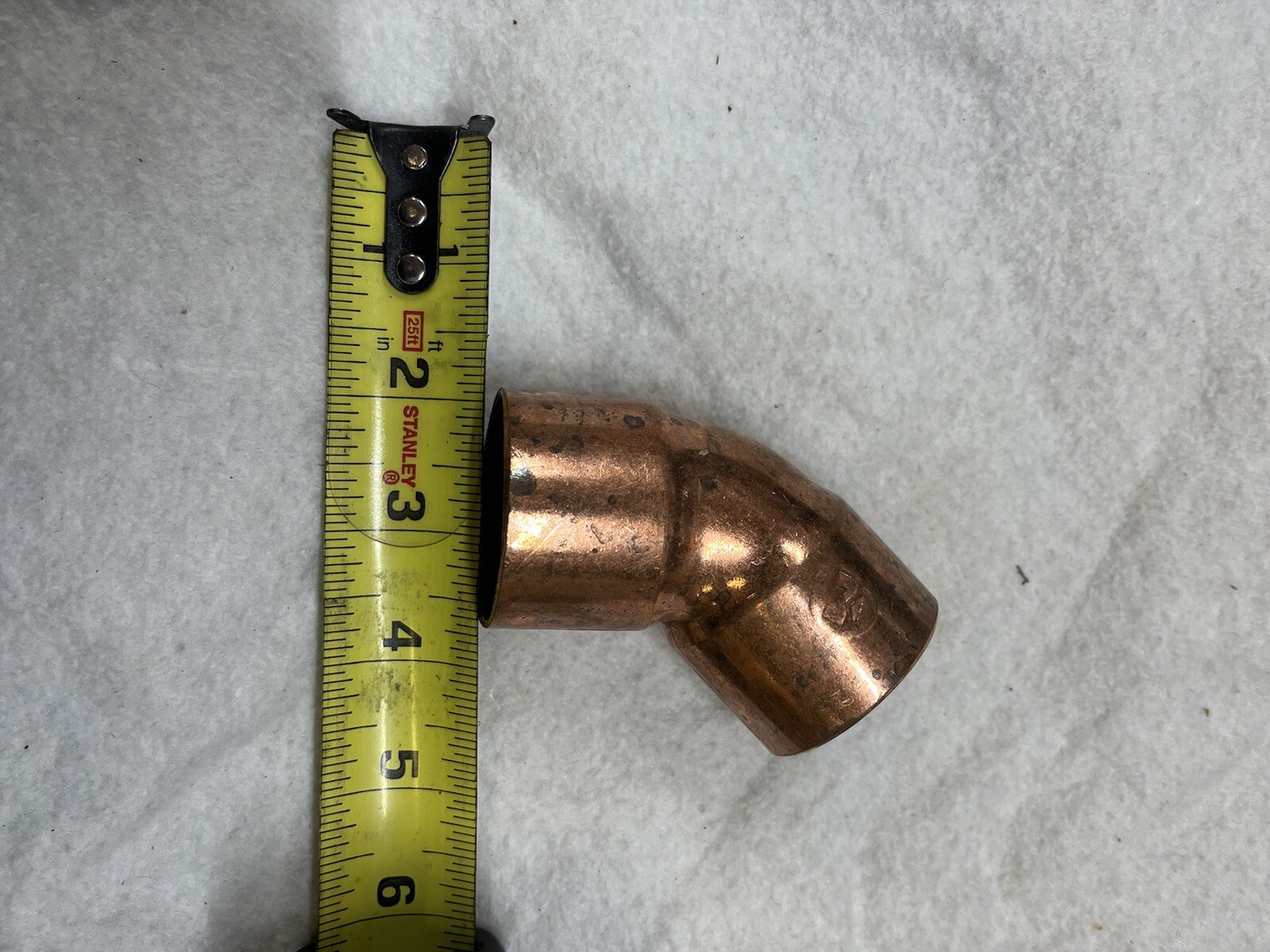 1-1/2” Copper Sweat 45 Degree Bend | eBay