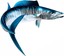 Wahoo Beautiful Vinyl Sticker Fish Decals for Boat Car Vehicle Truck ...