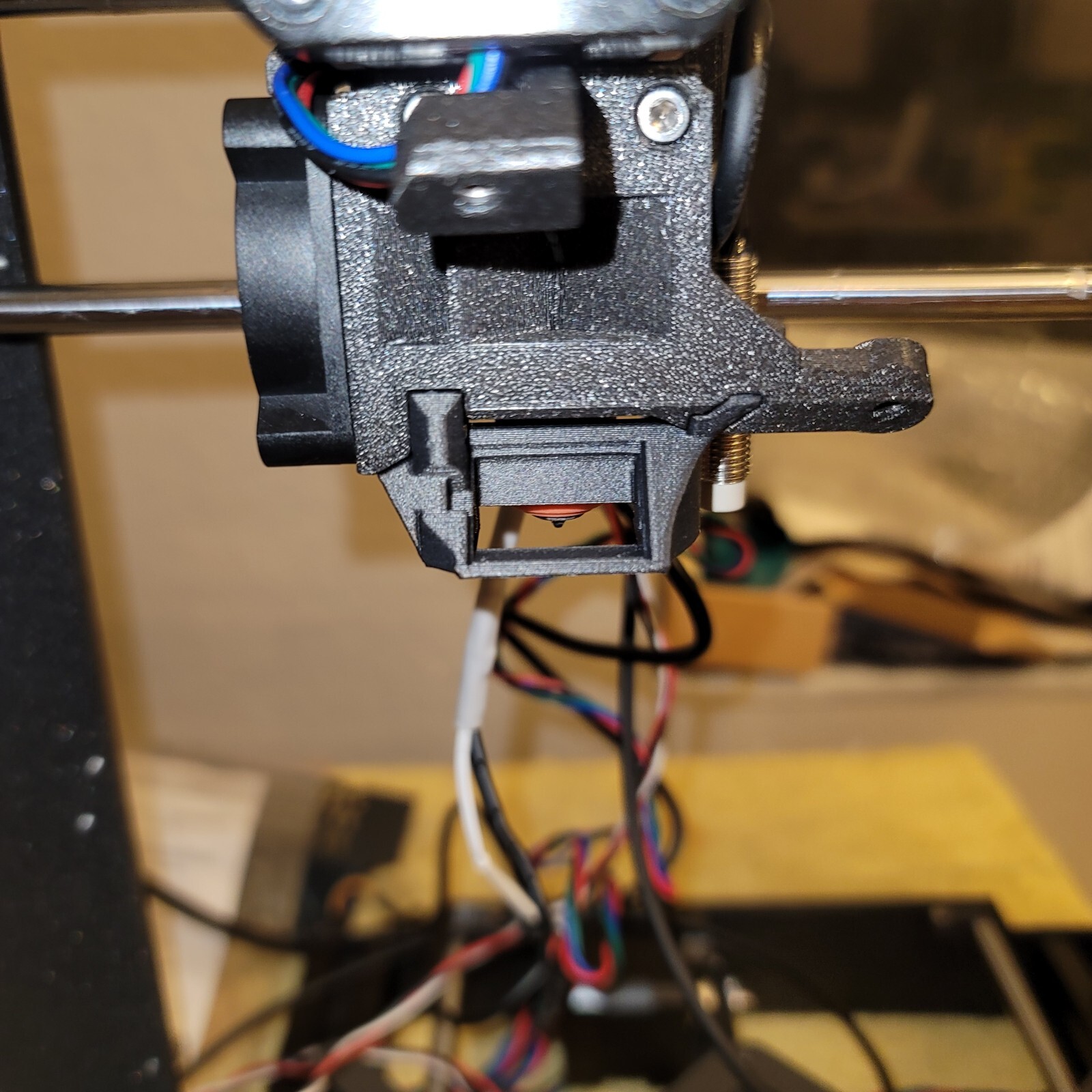 Prusa i3 MK3S+Fan Shroud..Printed In PC-CF(Polycarbonate@Carbon Fiber ...
