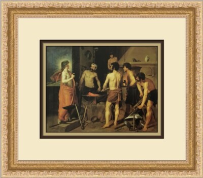 Diego Velazquez Vulcan's Forge Custom Framed Print | eBay