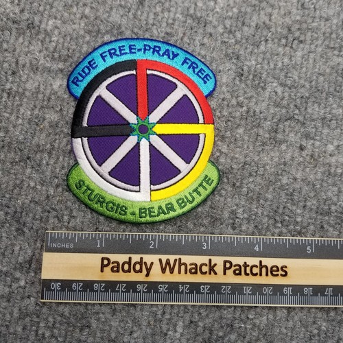 Ride Free Pray Free Sturgis Bear Butte Patch | eBay