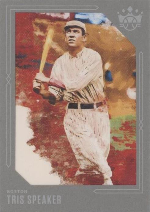 2020 Panini Diamond Kings - Tris Speaker #16 Gray Frame for sale online ...