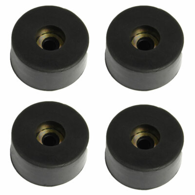 Set of 4 Air Compressor Rubber Feet Replacement Foot Mount Vibration ...