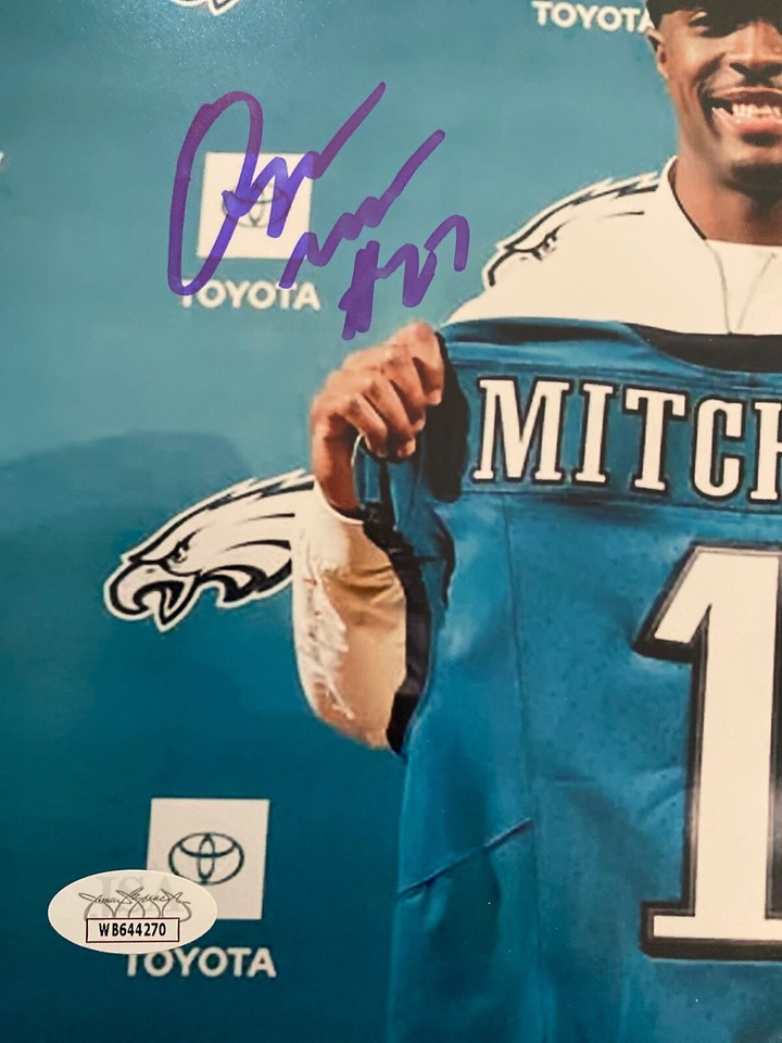 QUINYON MITCHELL Signed Autographed 8x10 Football Photo Philadelphia ...