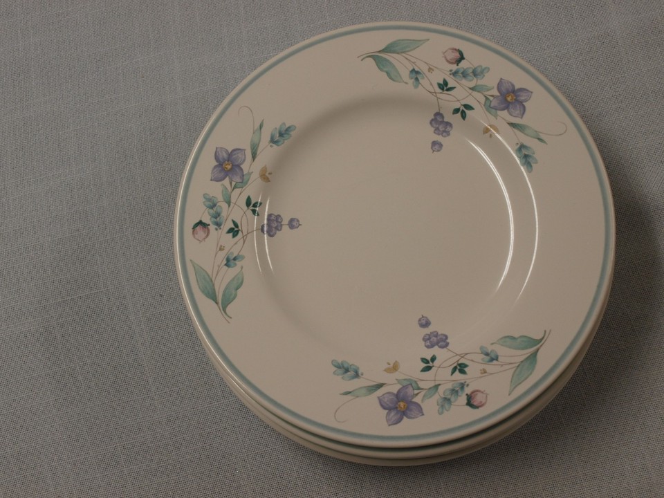 Pfaltzgraff APRIL lot 6 Salad/Dessert plates 8 1/8" USA | eBay