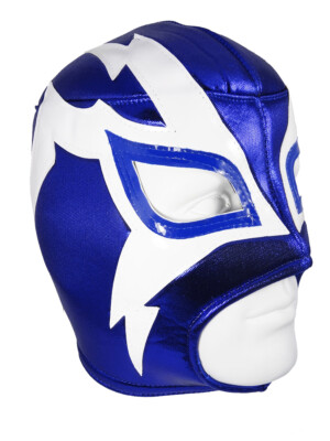 SHOCKER (pro-fit) Lucha Libre Mexican Wrestling Luchador Mask - Blue ...