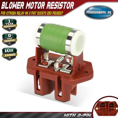 Heater Blower Fan Resistor for Citroen Relay MK II Fiat Ducato 250 ...