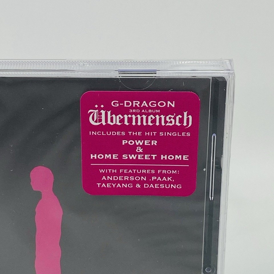 G-DRAGON • UBERMENSCH [Pink Verson) CD 3rd Album 2025 K-Pop Japanese ...