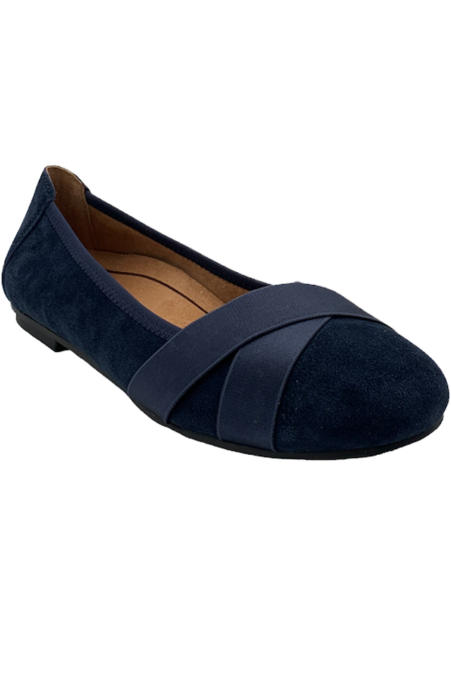 Vionic Suede Flats Maria Navy | eBay