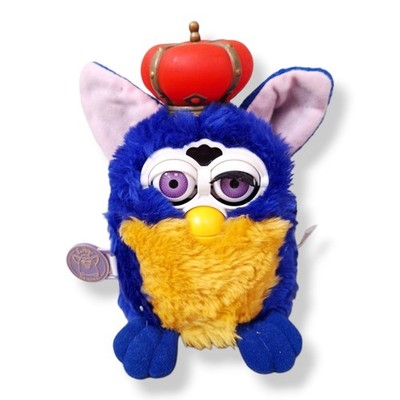 PARTS/REPAIR Vintage 2000 King Furby Your Royal Majesty Blue Crown ...