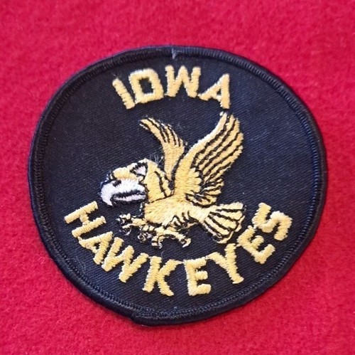 Iowa Hawkeyes Flying Hawk Patch VINTAGE c1960s University of Iowa | eBay