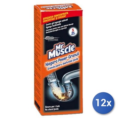 12x Bundle Mr.Muscle Niagara Disgorgante 250 Ml. Granulare | eBay