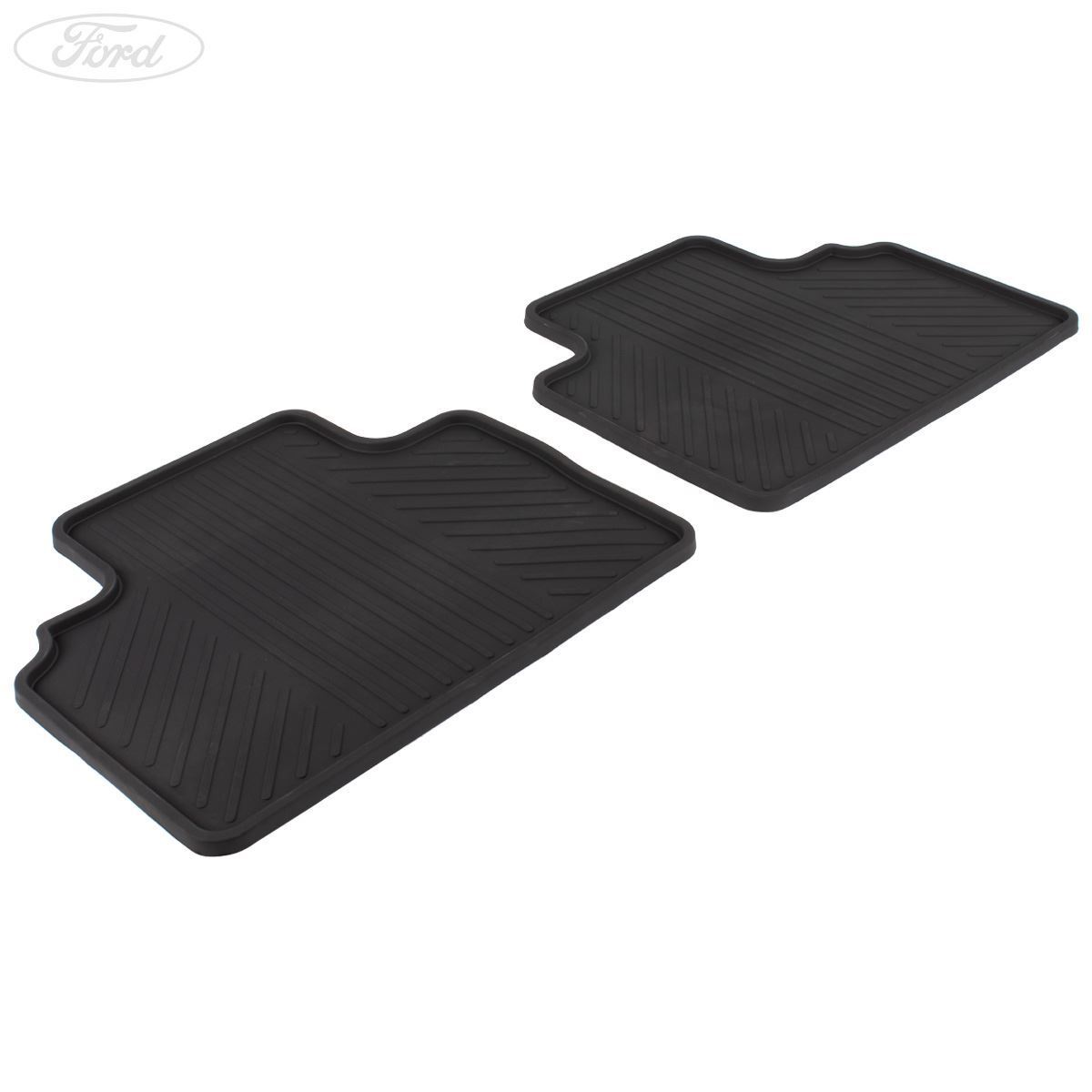 Genuine Ford Transit Tourneo Courier Rear Rubber Floor Mats Set 2014 ...