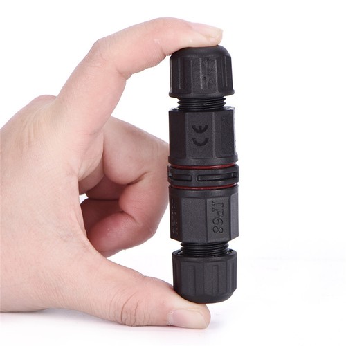 IP67 Waterproof Electrical Cable Wire 2/3 Pin Connector Outdoor Plug ...