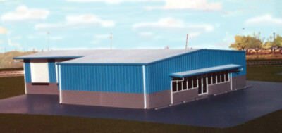 HO-SCALE- PIPING & MECHANICAL CONTRACTORS BUILDING KIT 9-5/8" X 11 ...