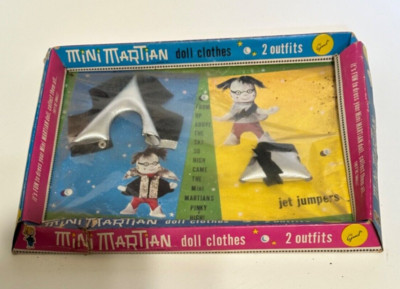 RARE VTG 1967 GUND J. SWEDLIN MINI MARTIAN JET JUMPERS DOLL OUTFIT ...