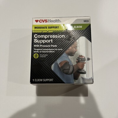 CVS Compression Support Moderate Support For Elbow Size Large | eBay